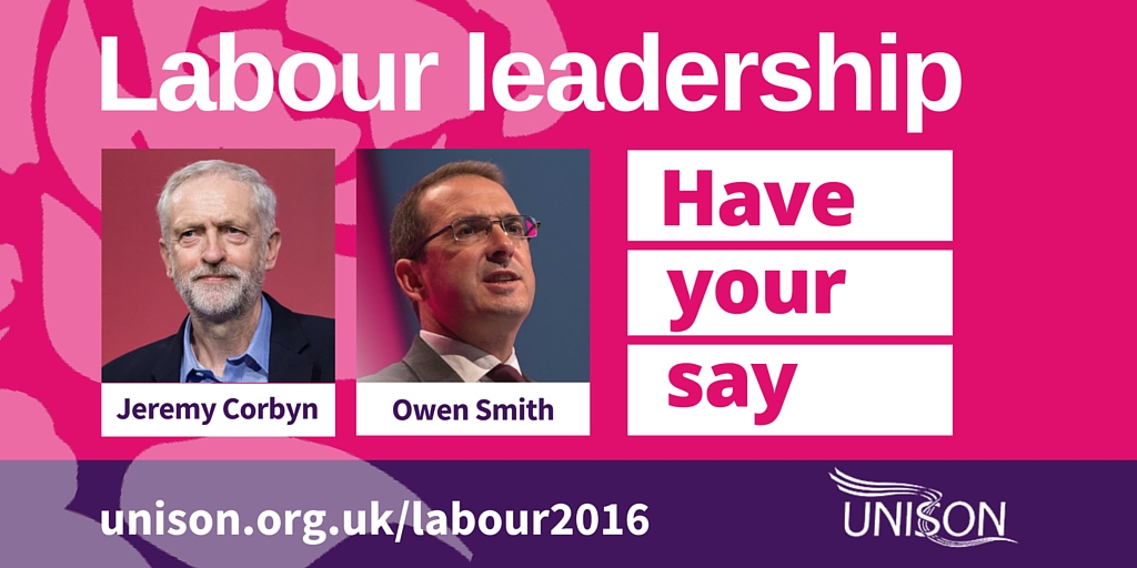 Twitter and the Labour Leadership | Digital | News | digital.unison
